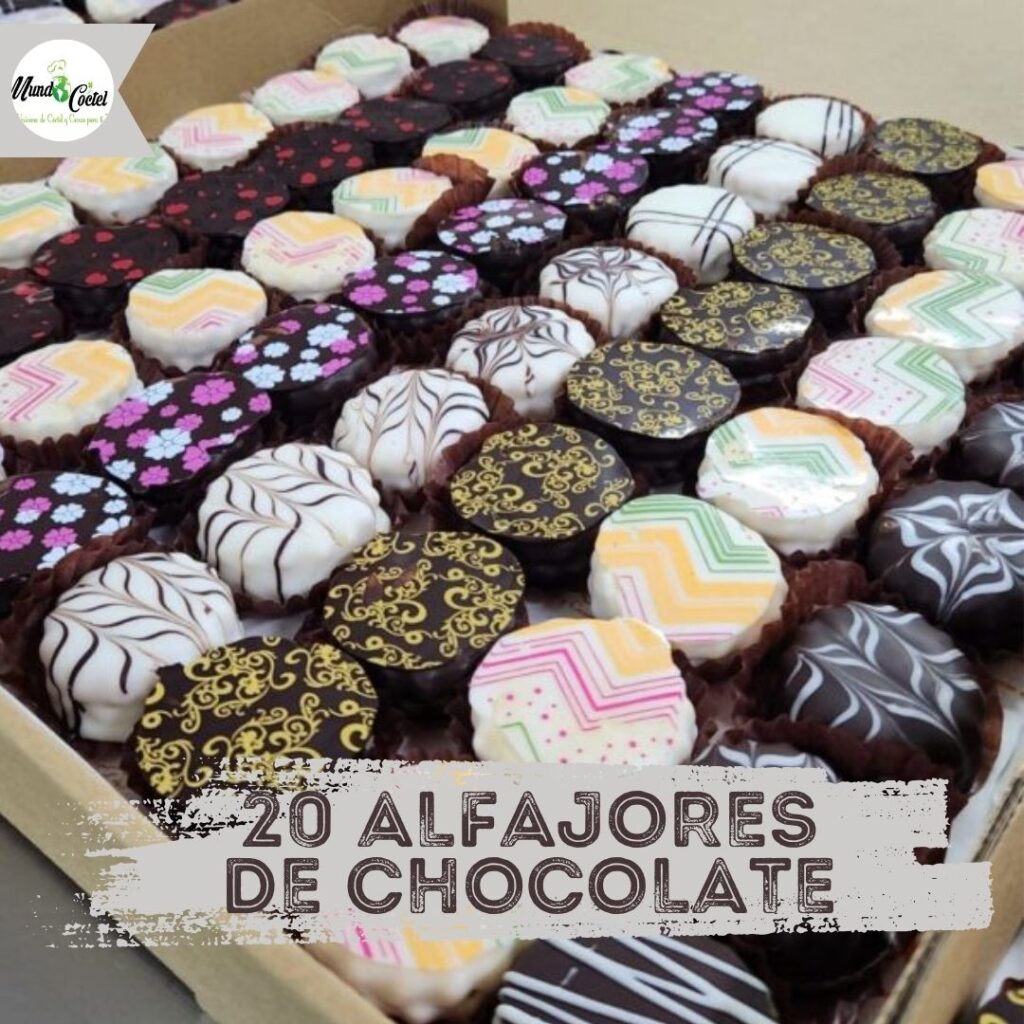 Mini Alfajores (20 Un) - Mundo Cóctel